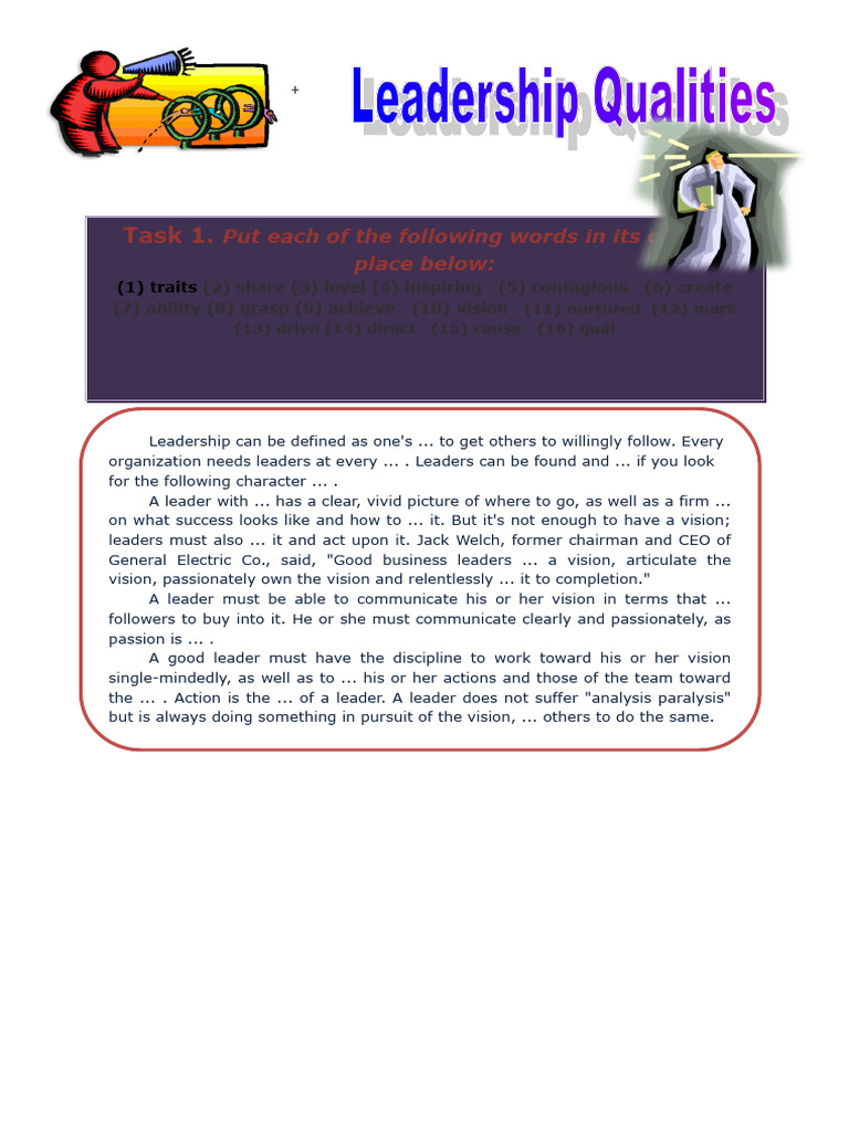 Leadership Qualities | PDF | Leadership | Humility