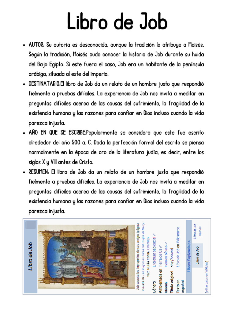 Libro de Job | PDF