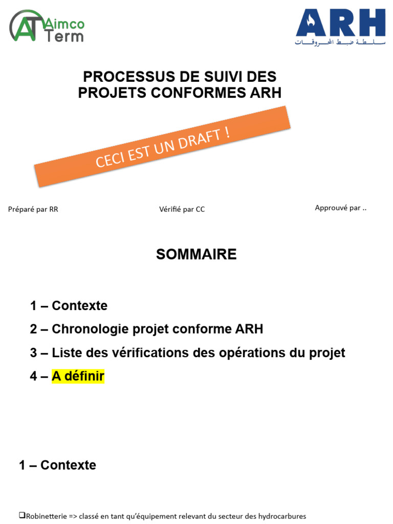 Présentation Dossier Arh v1 | PDF