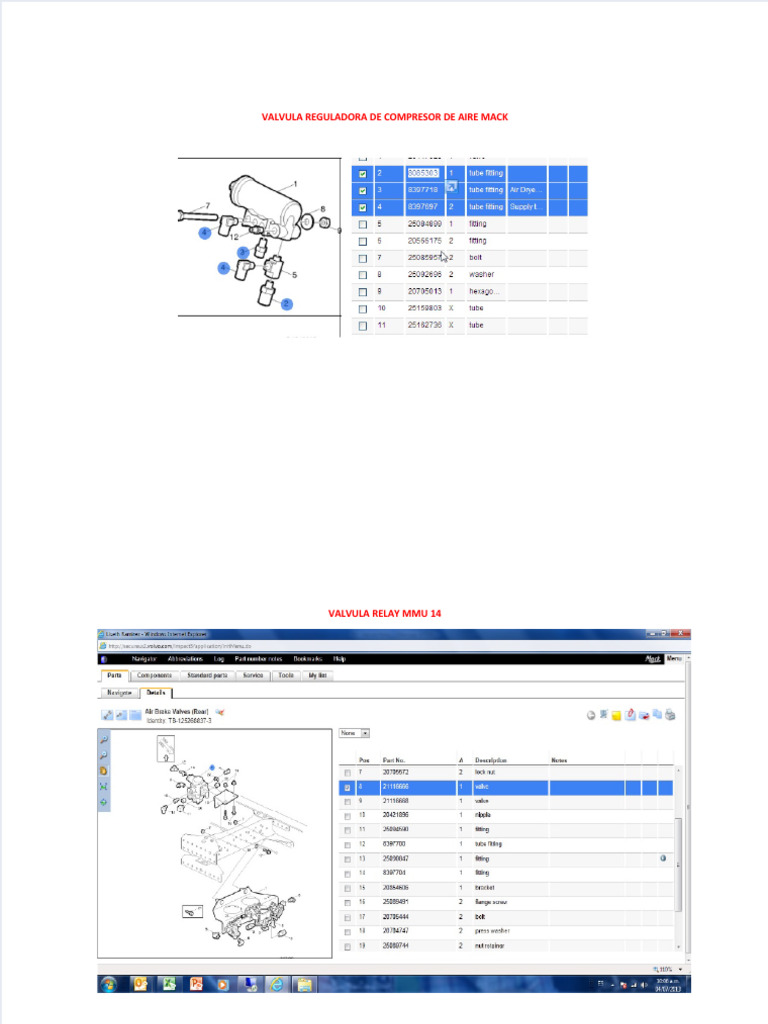 Catalogo de Partes de Camion Mack Gu 813 y CV 713 | Descargar gratis ...