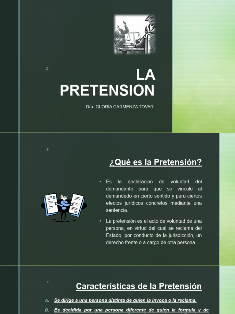 La Pretension | PDF | Ley procesal | Sentencia (ley) La Pretension | PDF | Ley procesal | Sentencia (ley)