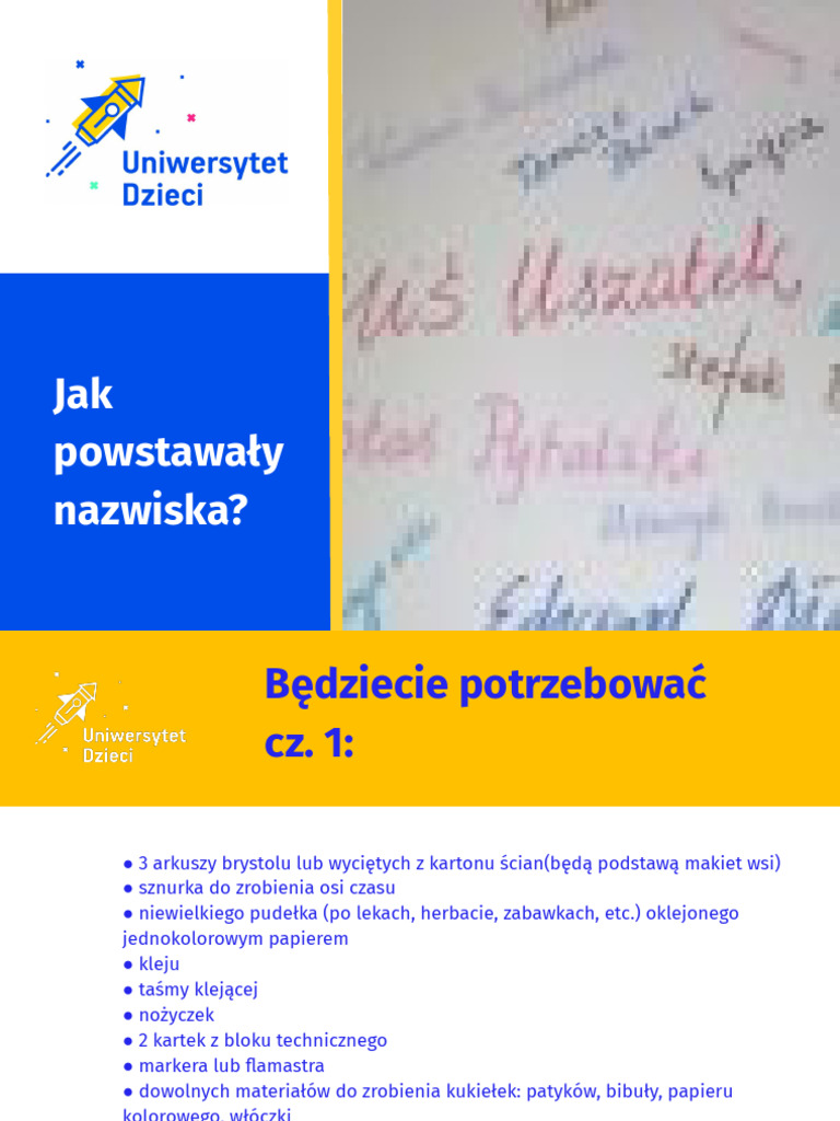 Jak Powstawaly Nazwiska | PDF