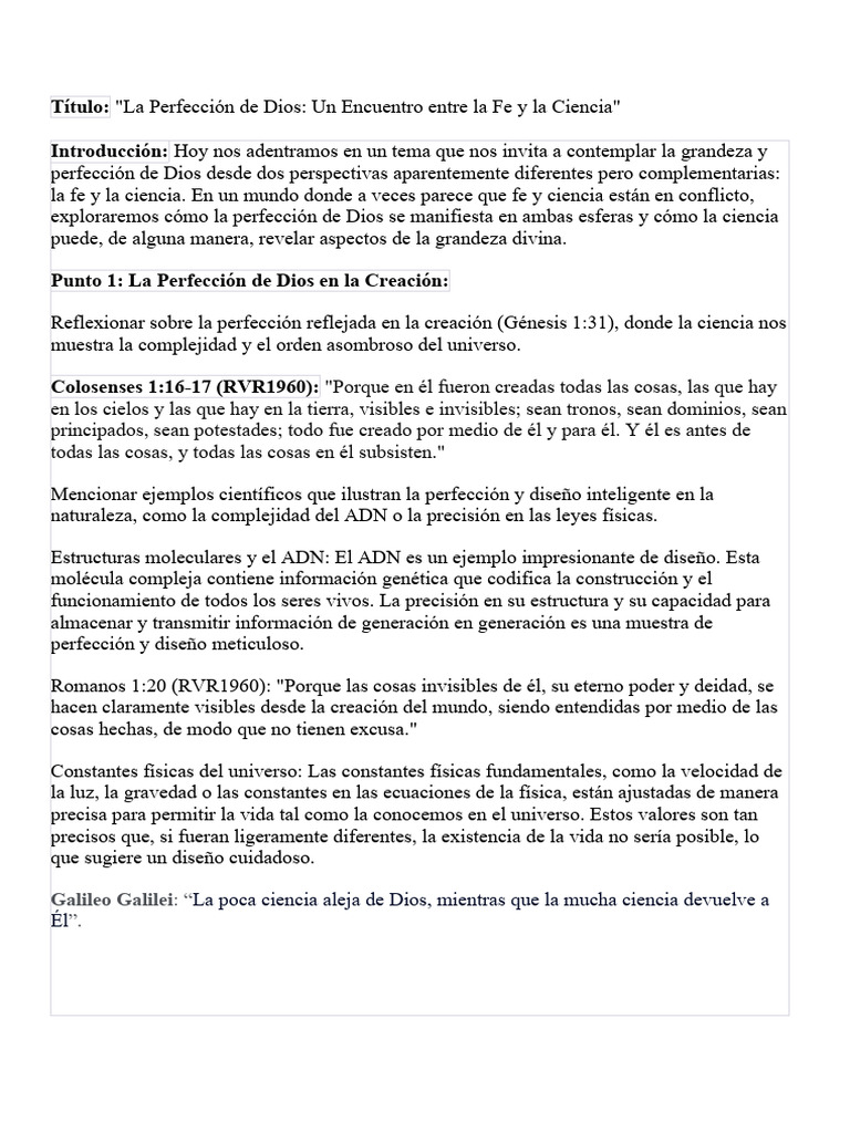 La Perfeccion de Dios | PDF | Dios | Isaac Newton La Perfeccion de Dios | PDF | Dios | Isaac Newton
