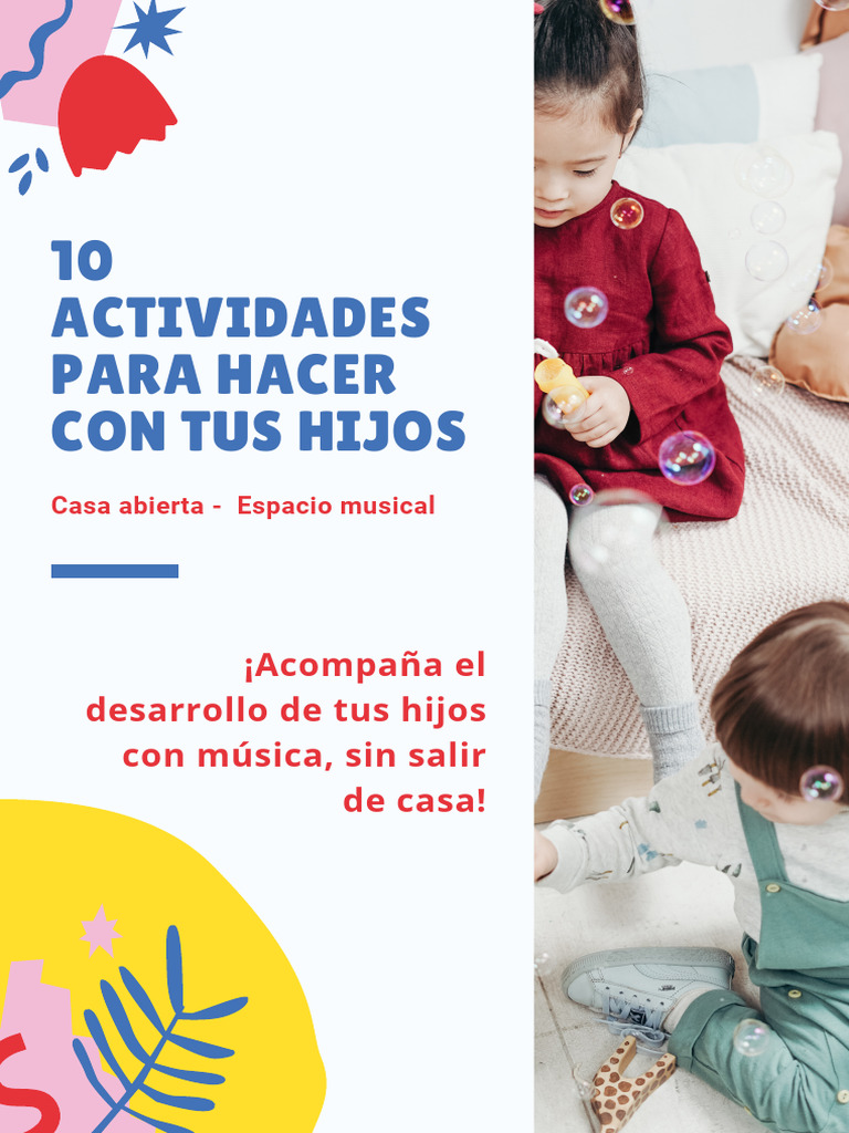 10 Actividades, Casa Abierta Espacio Musical. | PDF