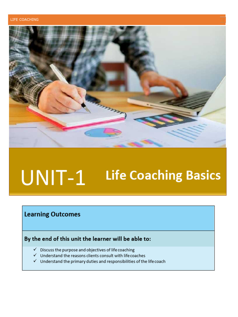 1645021570unit 1 Life Coaching Basics | PDF | Psychological Concepts | Organizational Behavior
