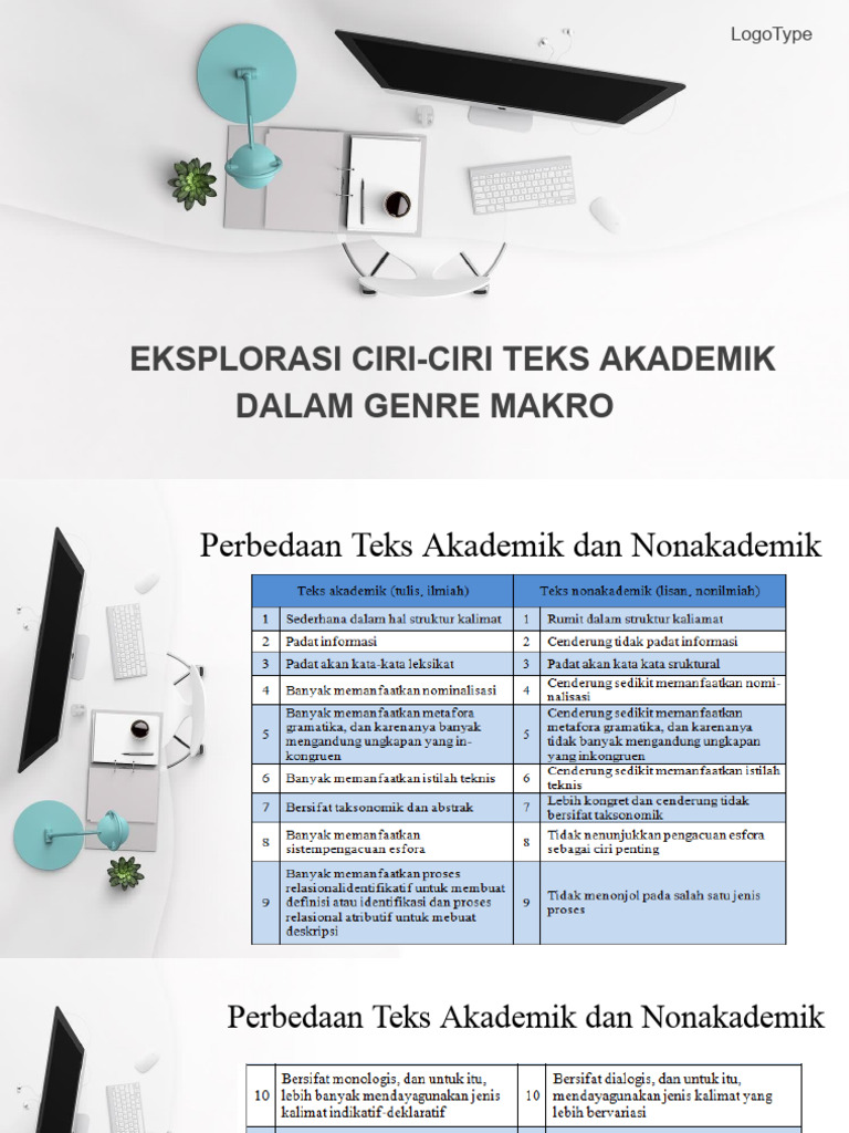 (Kuliah 10) Teks Akademik Dan Nonakademik | PDF | Seni & Disiplin Bahasa