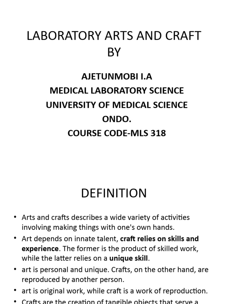 Laboratory Arts and Craft | PDF | Calibration | Glasses