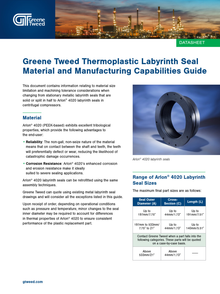 Laby Seal Capabilities Guide en Ds | PDF | Engineering Tolerance ...