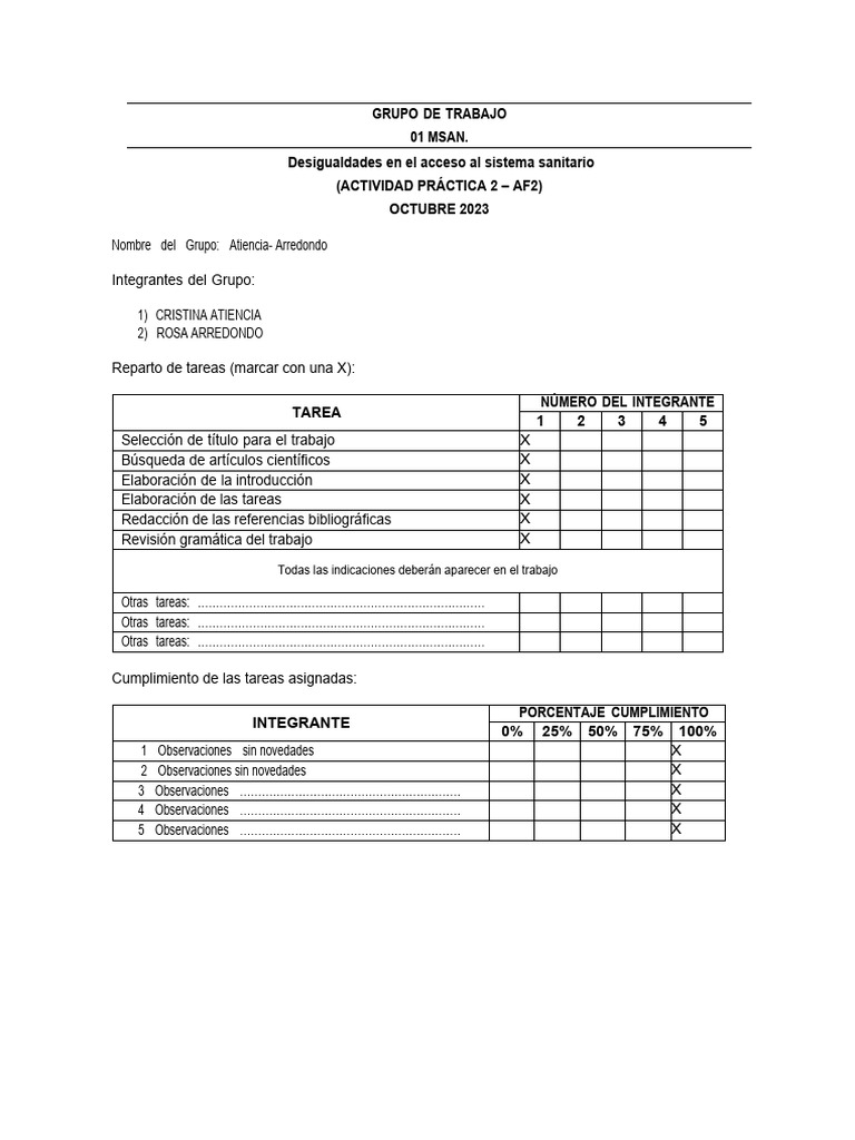 Compromiso Grupal (AF2) | PDF | Desigualdad social | Discriminación y relaciones raciales