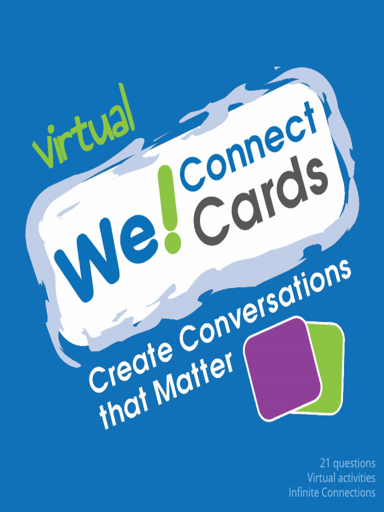 Spanish We Connect Cards | PDF | Crecimiento personal y profesional ...