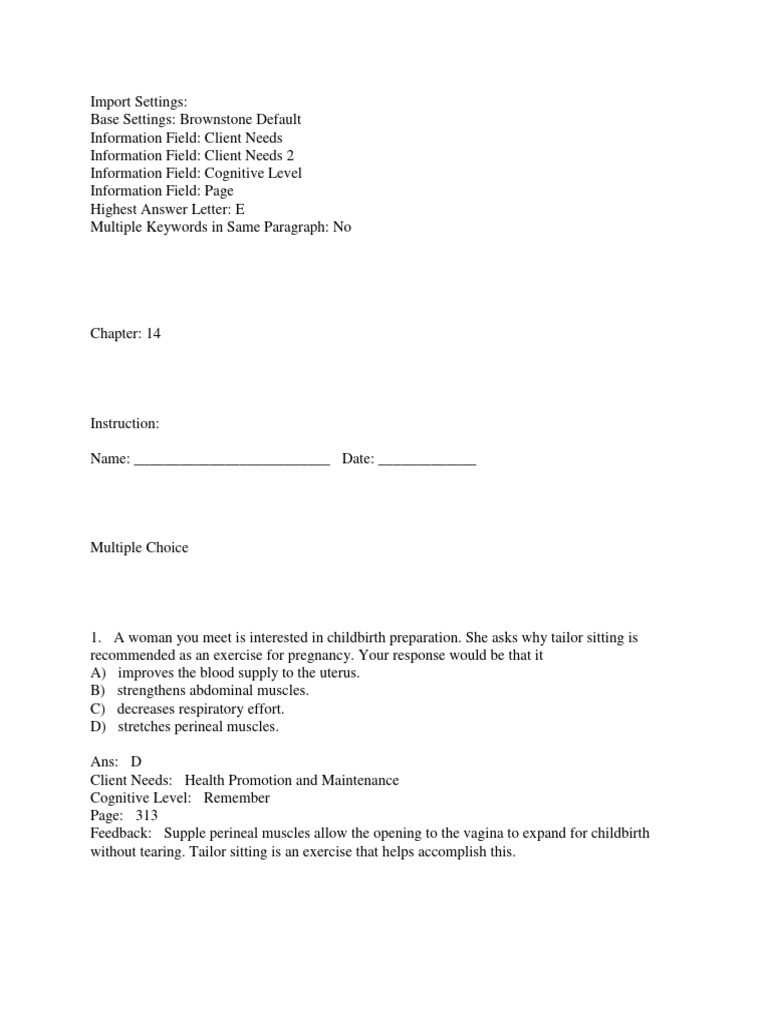 14 Preparing A Family For Childbirth and Parenting | PDF | Childbirth ...