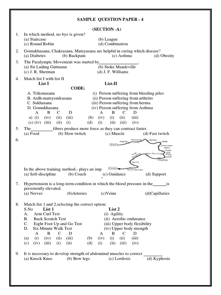 Sample Question Paper 4 | PDF | Force | Paralympic Games