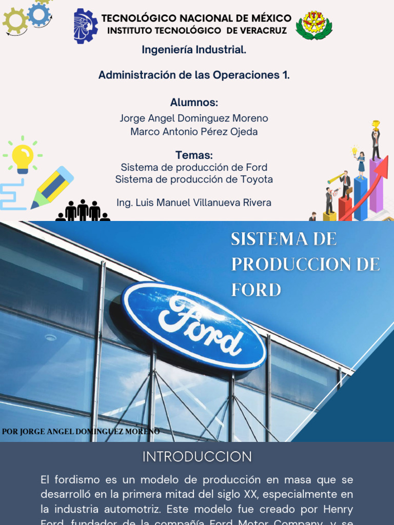 Sistema de Producción Ford en Chihuahua | PDF | Lean Manufacturing ...