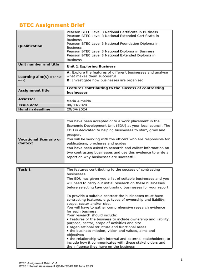 Success Factors in Contrasting Businesses | PDF | Learning | Cognition