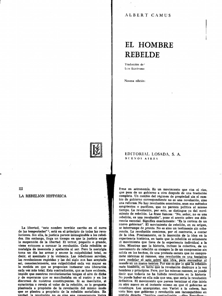 El Hombre Rebelde | PDF