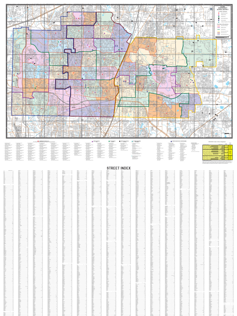 2021 PISD AttendanceZone Map | PDF