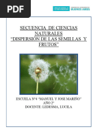 Secuencia Didactica N 1 CN Dispersion de Semillas - 2° Año | PDF ...