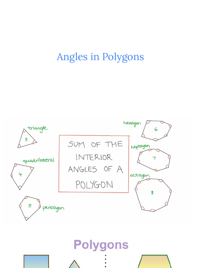Angles in Polygons | PDF | Technology & Engineering