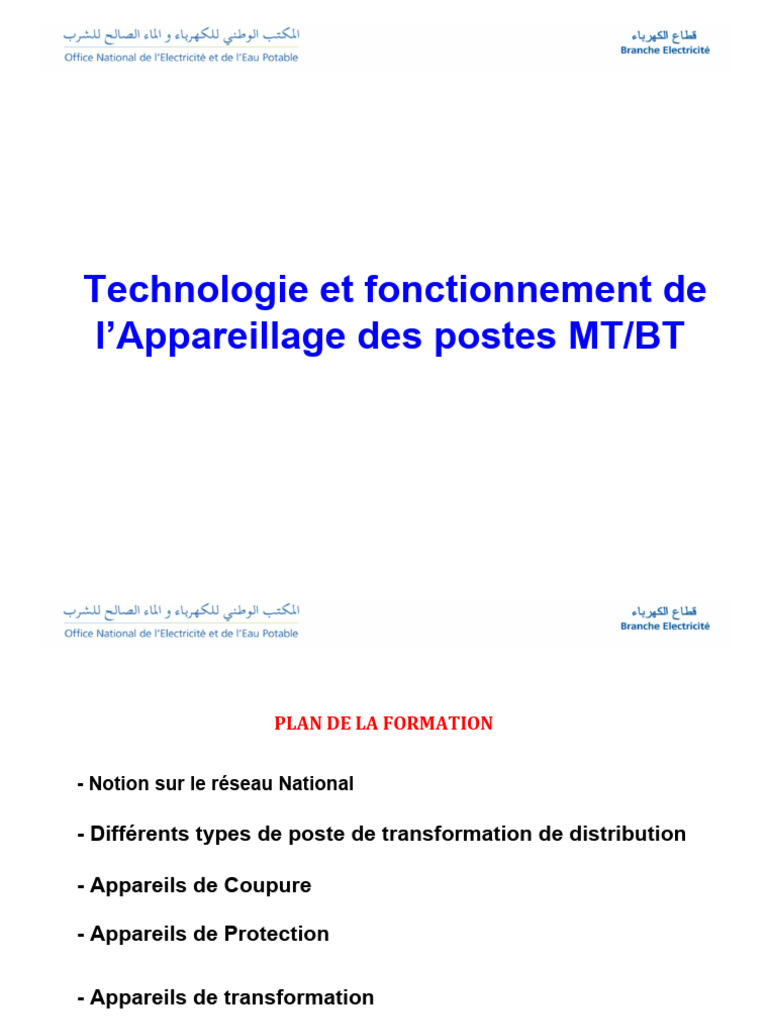 Disjoncteur fictif en postes MT/BT | PDF | Électromagnétisme | Réseau ...