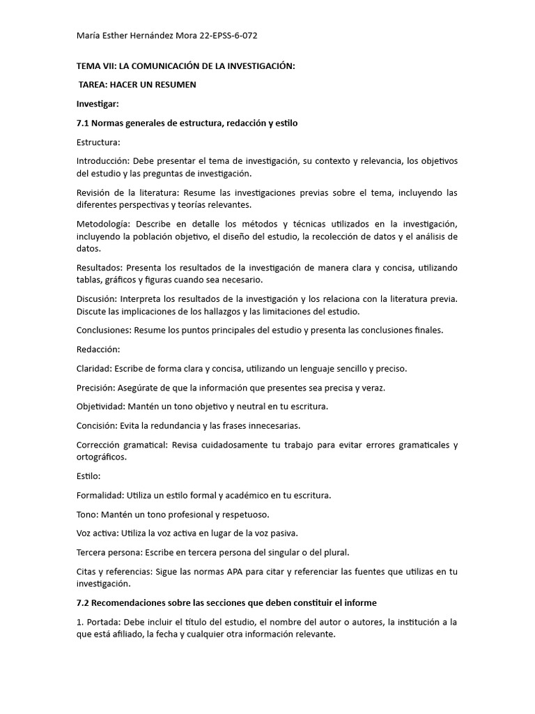 Tema Vii | PDF | Bibliografía