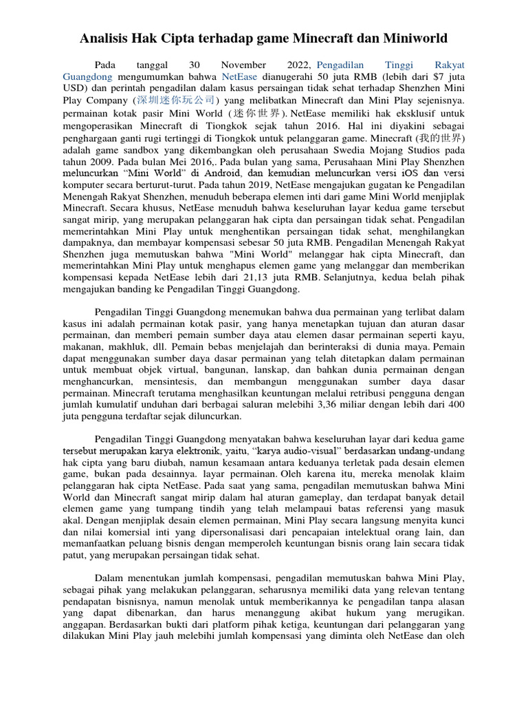 Analisis Hak Cipta Ridho | PDF