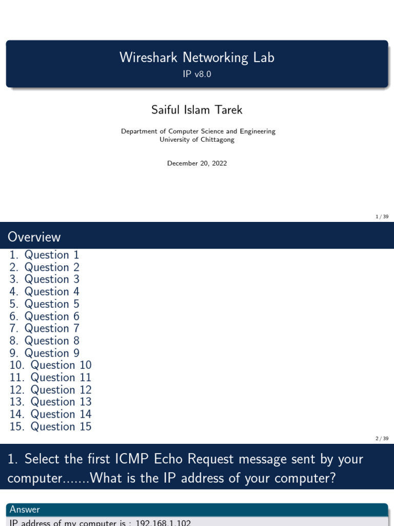 IP v8.0 Solution | PDF | Internet Protocols | Internet Architecture IP v8.0 Solution | PDF | Internet Protocols | Internet Architecture