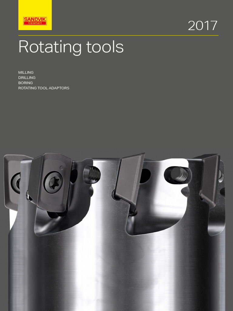 Catalogo Sandvik Ferramentas Rotativas 2017 ENG | PDF | Drilling | Mechanical Engineering