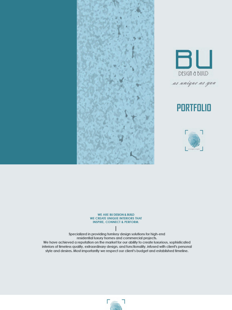 Bu Design & Build Portfolio | Download Free PDF | Shopping Mall ...