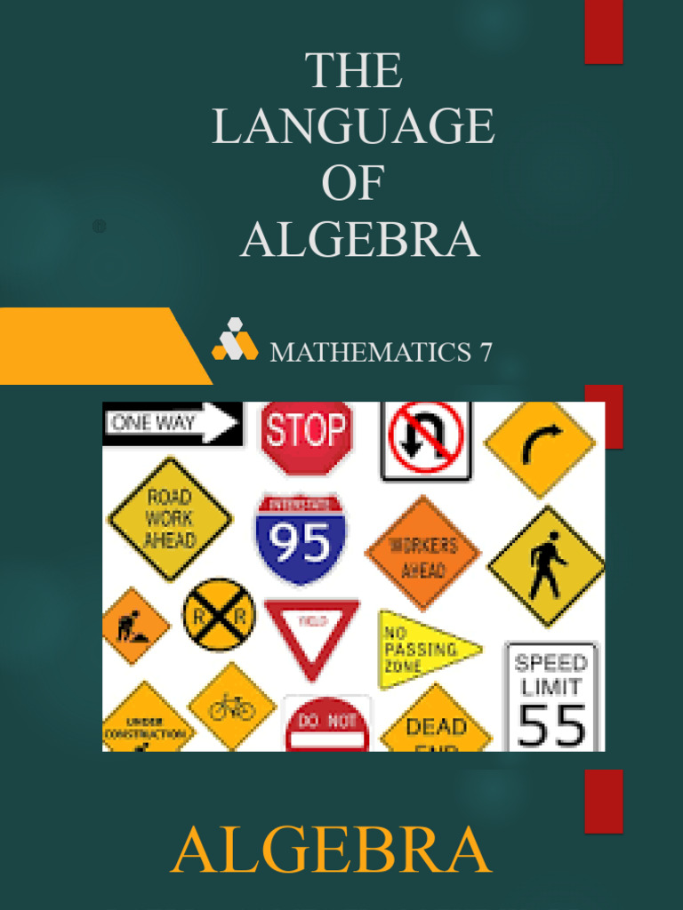 The Language of Algebra | PDF | Polynomial | Algebra