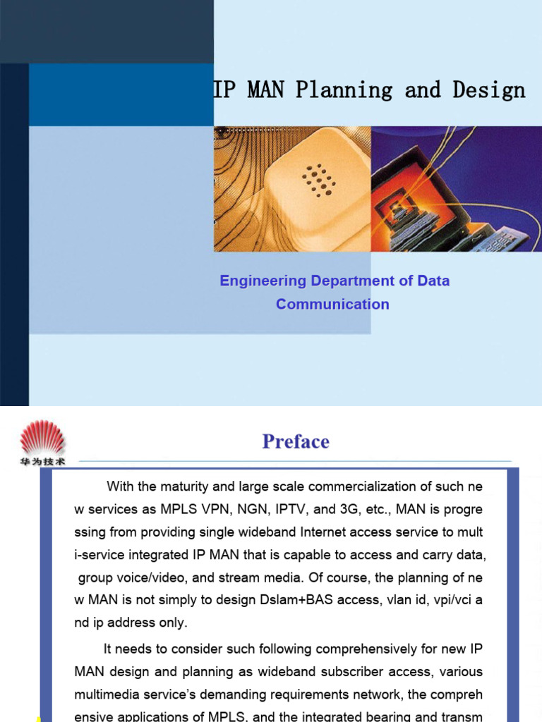 IP MAN Design and QoS Planning Guide | PDF | Computer Network | Virtual ...