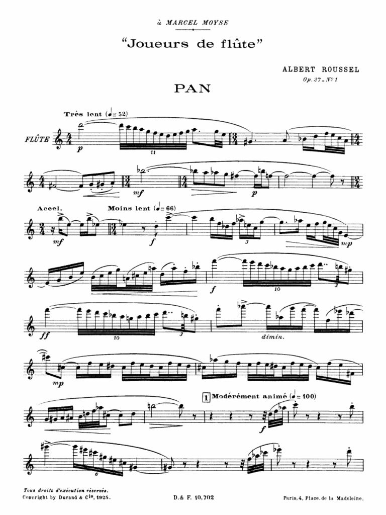 Joueurs de Flute | PDF