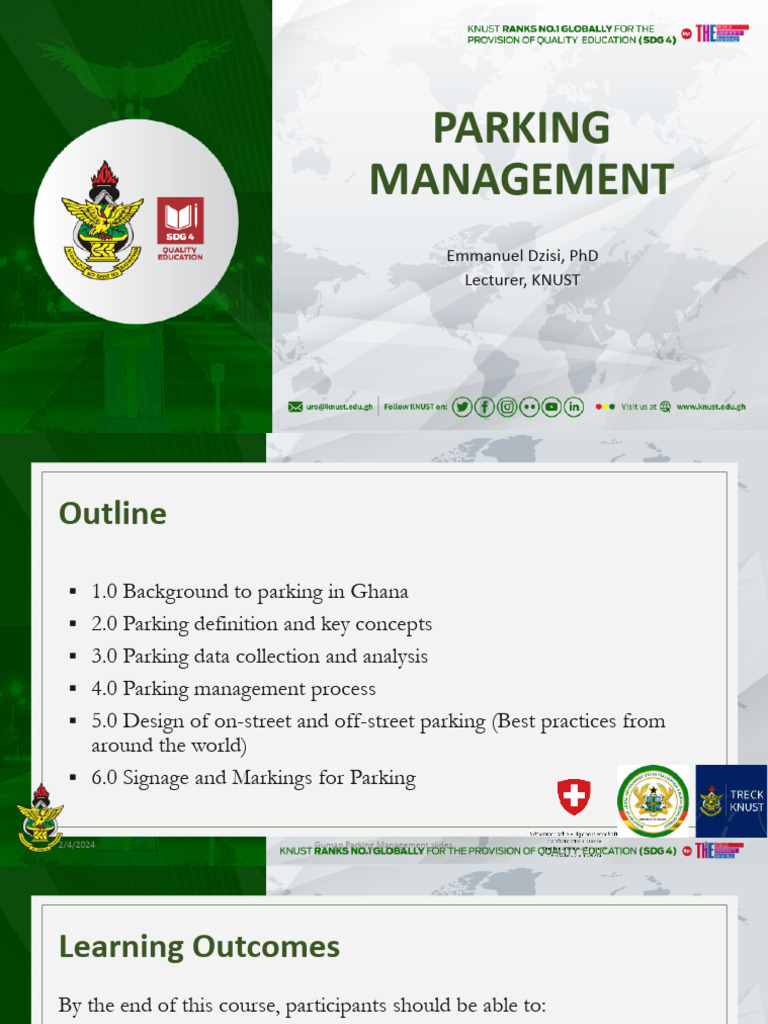 Parking Management Strategies in Ghana | PDF | Parking | Traffic