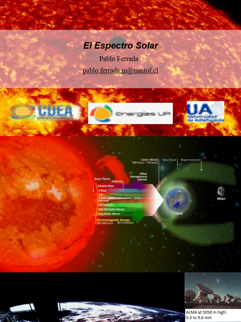 U3.1 Espectro Solar | PDF | Fotón | Ligero