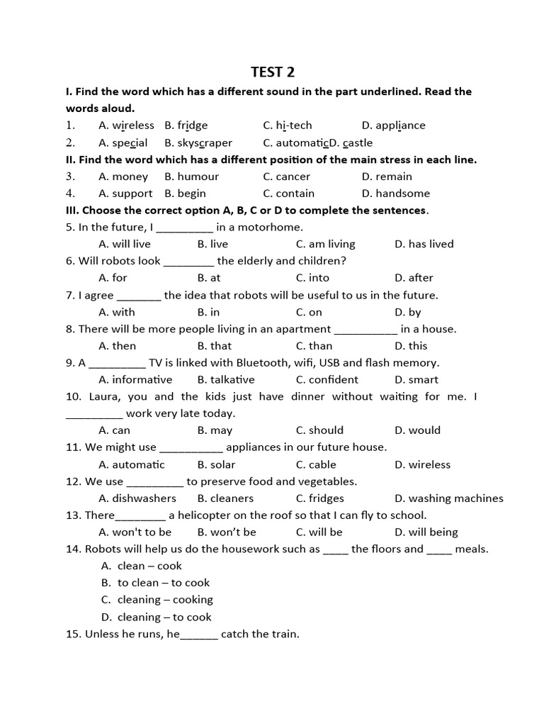 15-minute test | PDF