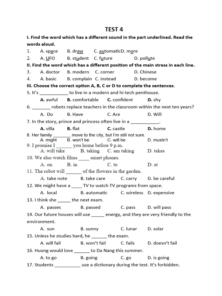 15-minute test | PDF