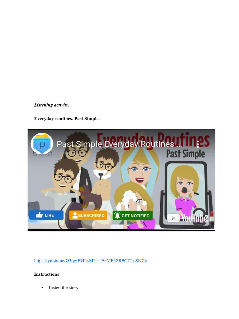 Formative Assessment Speaking and Listening | PDF | English As A Second ...