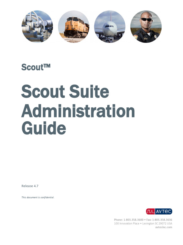 Scout Suite Administration Guide | PDF | Backup | Databases
