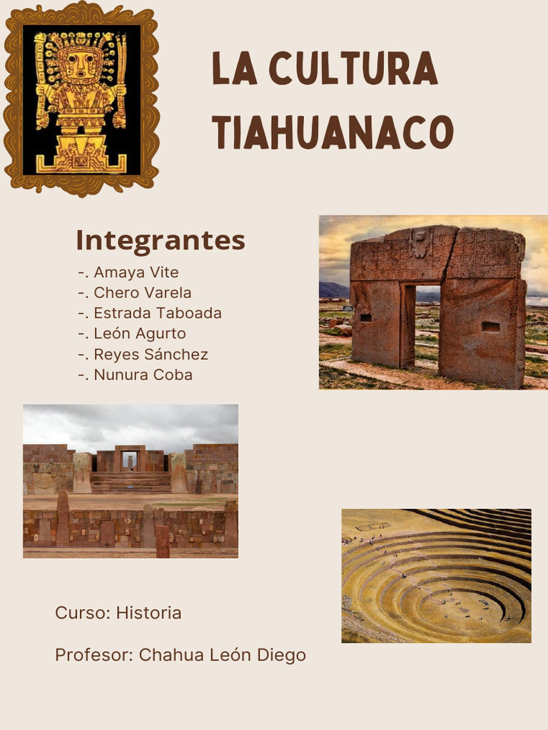 Arquitectura y legado de Tiahuanaco | PDF