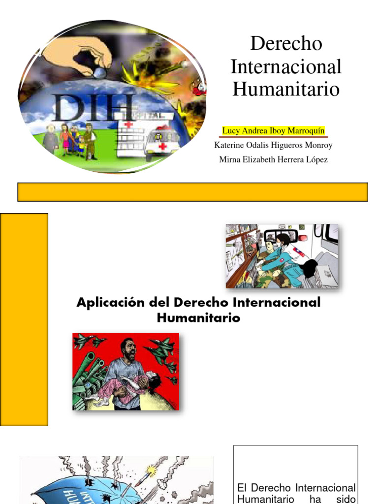 Derechos Humanitarios de La Haya-Lucy Andrea Iboy Marroquín - | PDF | Ley humanitaria ...