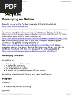 Effective Outline Components Guide | PDF