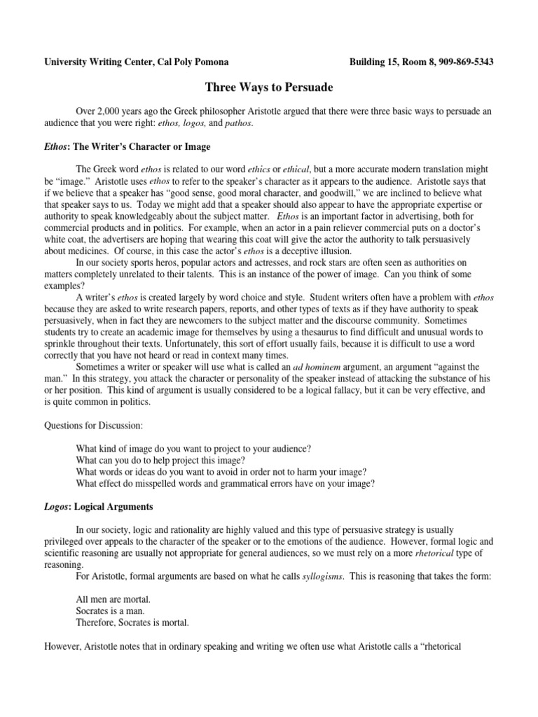 3WAYS | PDF | Argument | Logic