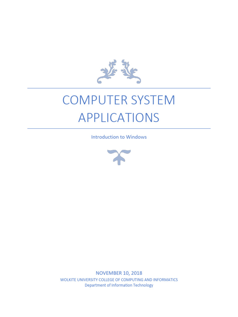 Lab 1 | PDF | Computer File | Microsoft Windows
