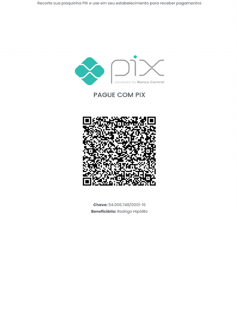 Placa Pix | PDF