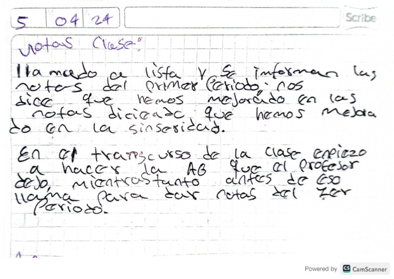 Notas de Clase | PDF