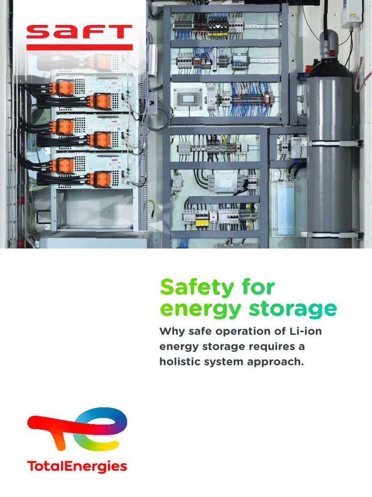 SAFT Safety Energy Storage | Download Free PDF | Lithium Ion Battery ...