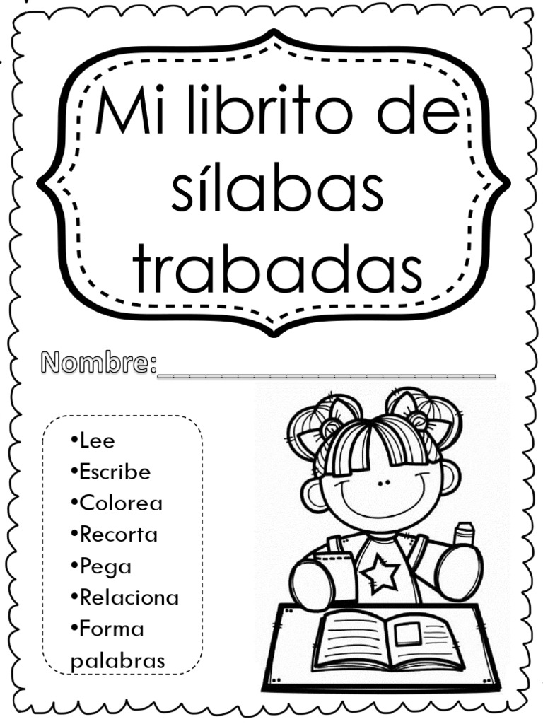 Actividades Silabas Trabadas | PDF | Fonologia | Fonética