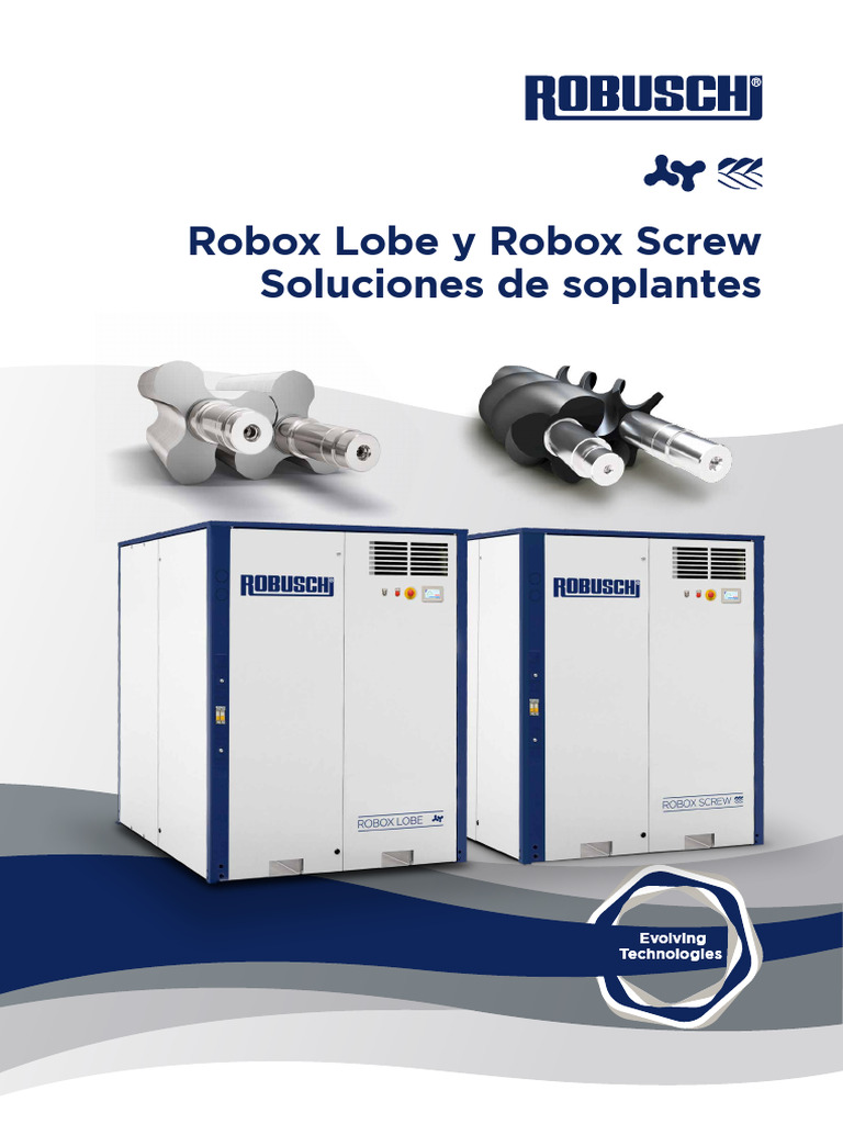 Robox-Screw Brochure w11t19c SP | PDF | Rodamiento (Mecánico) | Engranaje