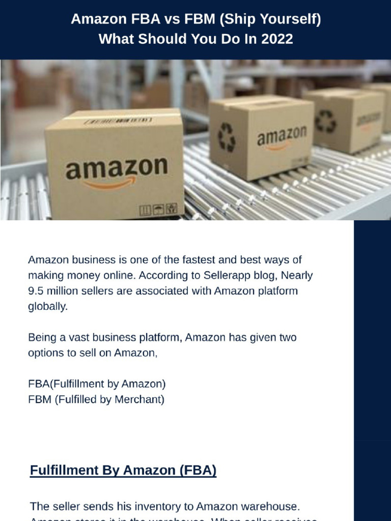Amazon Fba | PDF