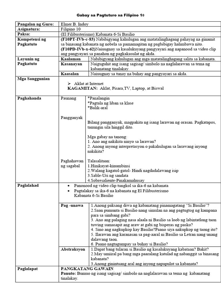 Cot Si baSILIO | PDF