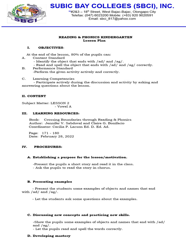 Q3-READING | PDF | Phonics | Pedagogy